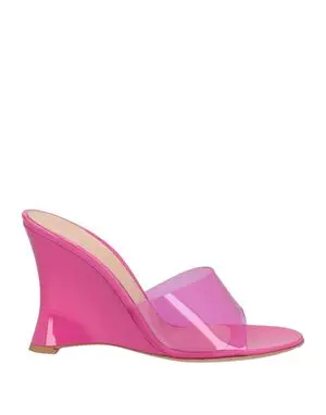 GIANVITO ROSSI Plastic Wedge Sandals