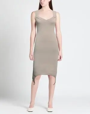 PATOU Midi Bodycon Dress - Grey
