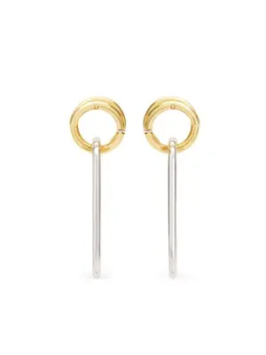 COURREGES Holy Union Dangle Earrings