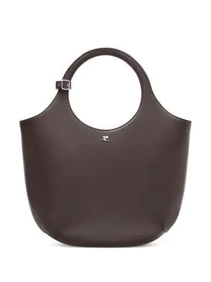 COURREGES Holy Leather Tote Bag