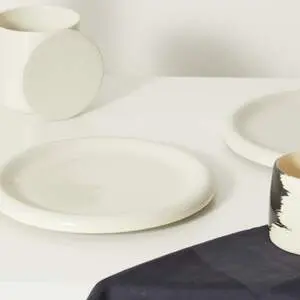 HAY Barro Dinner Plate Set Of 2 - Off-white
