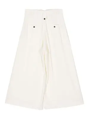 Isabel Benenato High-waisted Wool Trousers