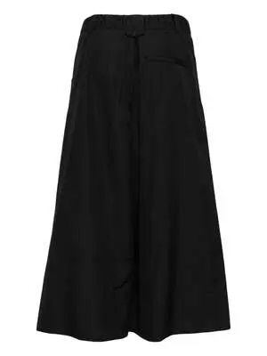 Isabel Benenato Cropped Palazzo Trousers