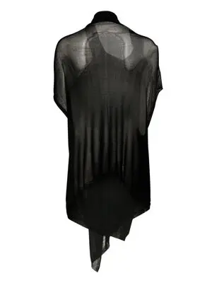 Yohji Yamamoto Asymmetric Sheer Top