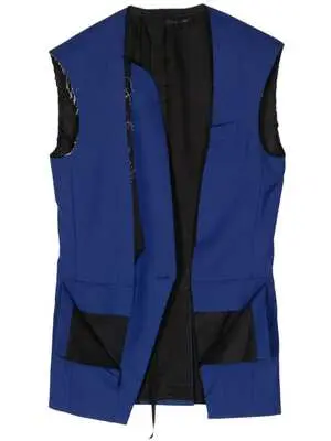 MARINA YEE Panelled Wool Vest