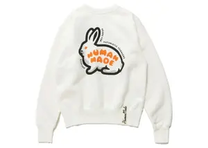 HUMAN MADE Rabbit Tsuriami Sweatshirt - White