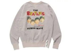 HUMAN MADE Printed Beatles Sweatshirt - Grey