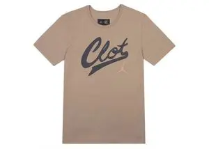 JORDAN Air X Clot Crossover Logo Printed T-shirt