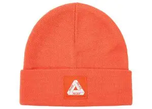 PALACE Triferg Patch Beanie - Tiger Orange