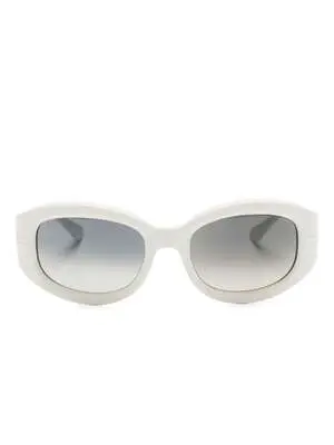 Persol Oval-frame Sunglasses - White