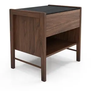 HUPPE Frida One Drawer Nightstand With Natural Stone