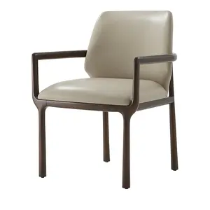 THEODORE ALEXANDER Kesden Dining Armchair - Gray