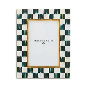 MACKENZIE-CHILDS Courtly Check Lacquer Frame, 4 X 6 - Multi