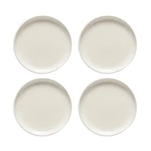 COSTA NOVA Pacifica Salad Plates, Set Of 4 - Vanilla