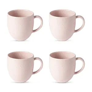 COSTA NOVA Pacifica Mugs, Set Of 4 Marshmallow