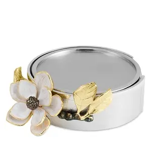 Michael Aram Vintage Bloom Coaster Set, Set Of 6 - Silver