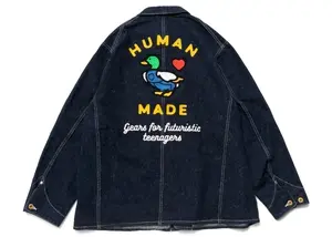 HUMAN MADE Denim Coverall Jacket
