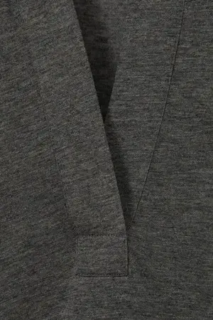 REISS Nixi Open-collar Top