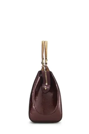 LOUIS VUITTON Rouge Fauviste Monogram Vernis Brea - Red