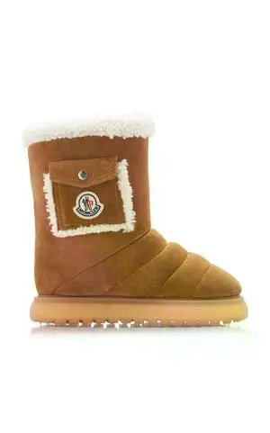 Moncler Gaia Ankle Boots - Tan