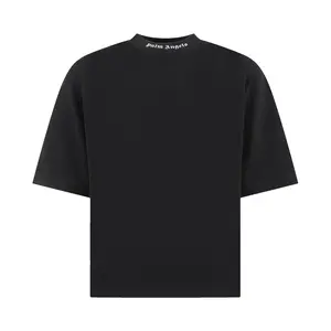 Palm Angels Classic Logo Over Tee /white - Black