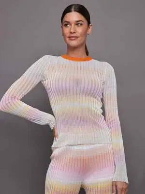 Missoni Ribbed Crew-neck Pullover
