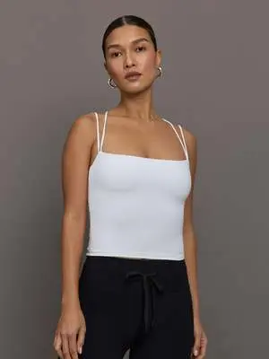 Carbon38 Strappy Tank Top - White