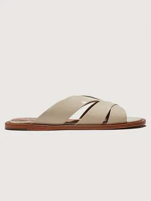 CARBON38 X VICENZA Bucareste Sandals - Napa Brilho Off White