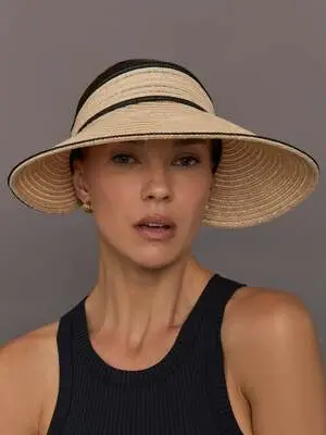 Eugenia Kim Trixie Visor - Camel/black