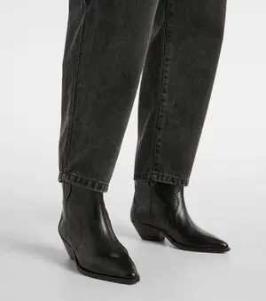Isabel Marant Étoile Catarina Paneled Tapered Jeans