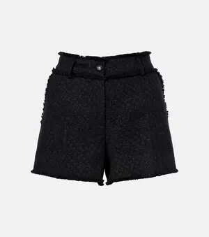 Dolce & Gabbana Wool-blend Tweed Shorts