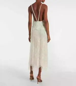 Blumarine Lace Slip Dress