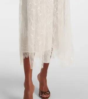Blumarine Lace Slip Dress