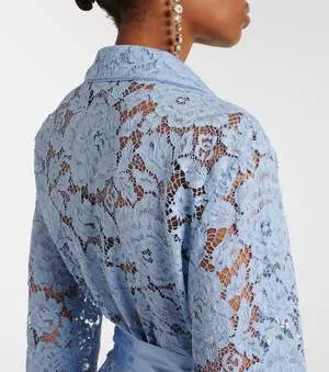 Dolce & Gabbana Belted Lace Jacket