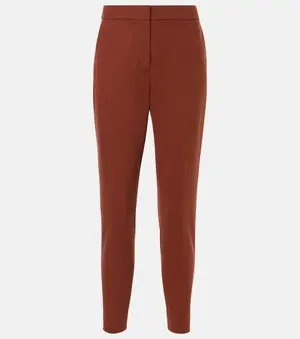 Max Mara Pegno Slim Pants - Brown