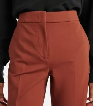 Max Mara Pegno Slim Pants - Brown
