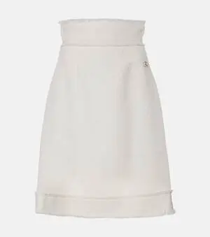 Dolce & Gabbana High-rise Tweed Midi Skirt