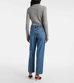 FRAME The Slouchy Straight Leg Jeans