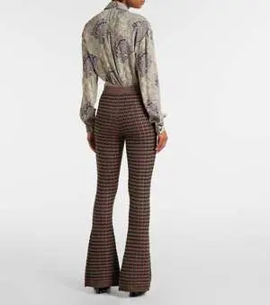 Etro Embroidered Flared Pants