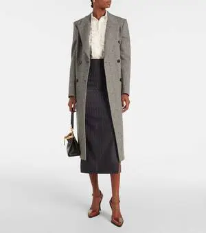 Etro Wool-blend Pencil Skirt - Blue