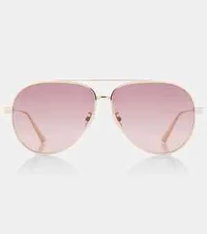 Dior Diorcannage A1u Aviator Sunglasses - Pink
