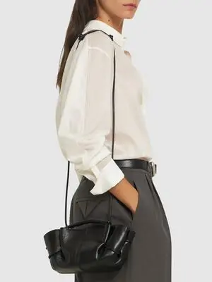 Hereu Mini Arta Leather Top Handle Bag