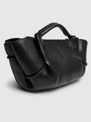 Hereu Mini Arta Leather Top Handle Bag