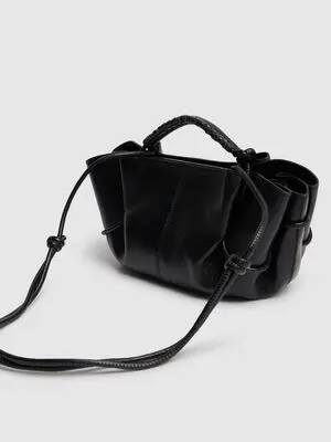Hereu Mini Arta Leather Top Handle Bag