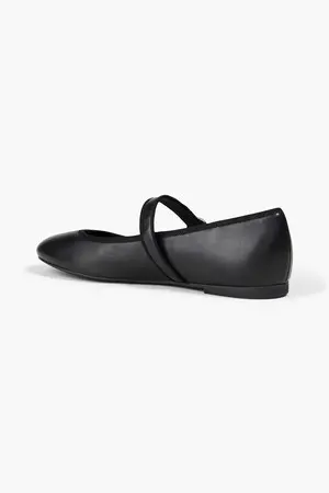 STUART WEITZMAN Alice Leather Mary Jane Flats