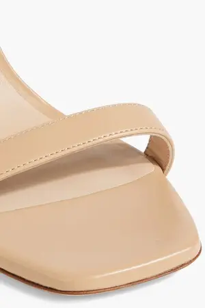 STUART WEITZMAN Leather Sandals - Beige