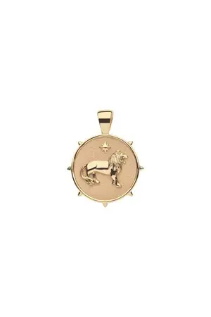 JANE WIN Courage Coin Pendant - Gold
