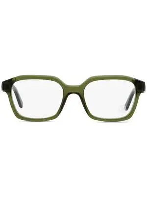 Moncler Rectangle-frame Glasses - Green