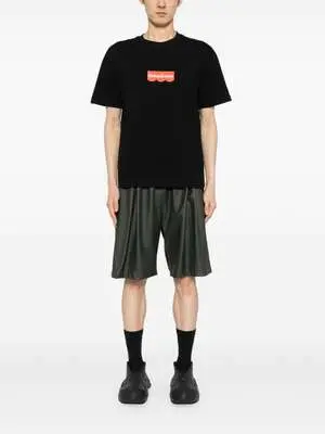 GROUND ZERO Logo-print T-shirt - Black