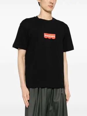 GROUND ZERO Logo-print T-shirt - Black
